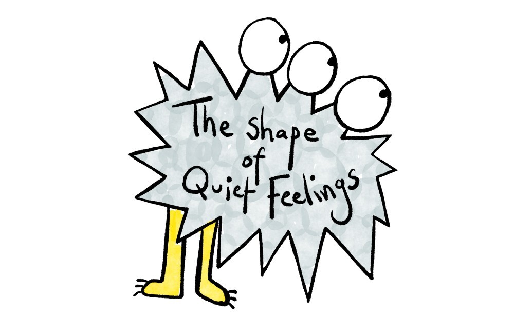 Quiet Black And White Clipart